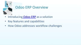 Revolutionizing Workflows Odoo ERP Implementation Strategies.pptx | Technology & Computing