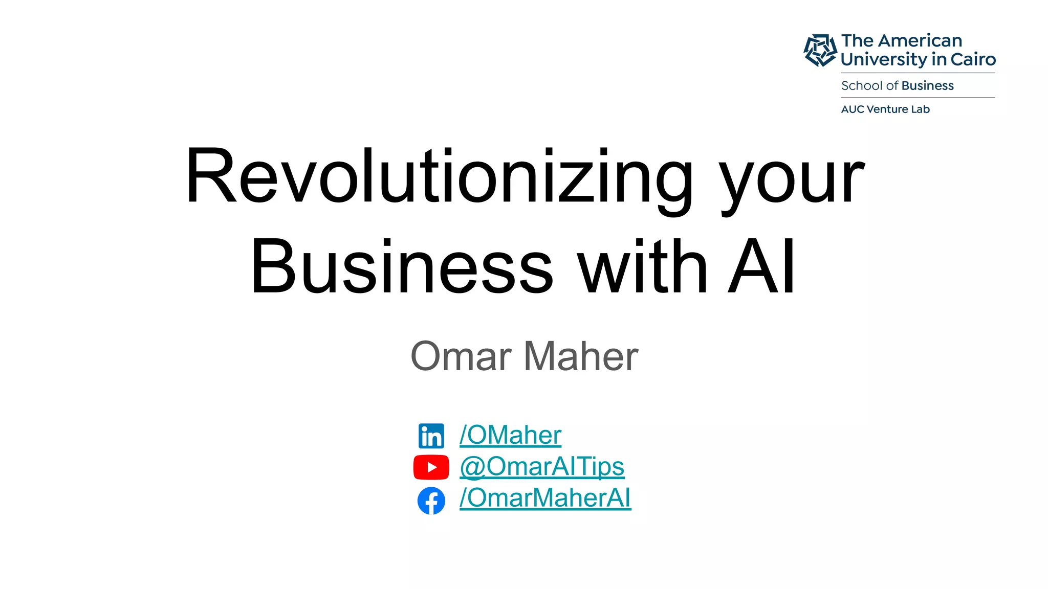 Revolutionizing your Business with AI (AUC VLabs).pdf