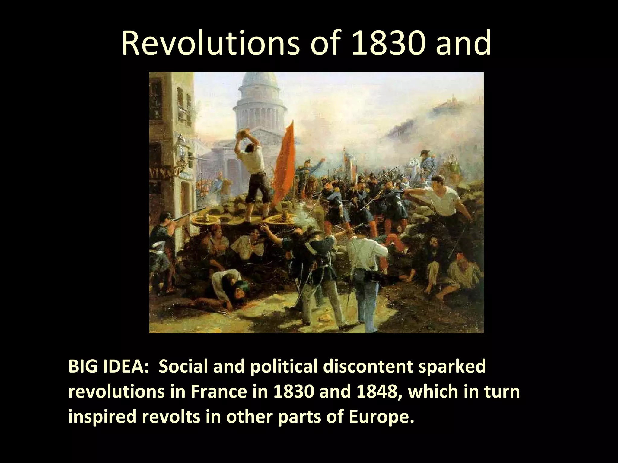Revolutions of 1830 1848 | PPT