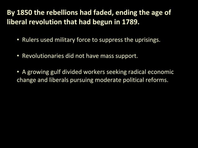 Revolutions of 1830 1848 | PPT | Politics