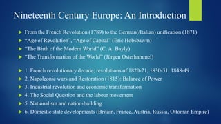 Revolutions and State Formation in Europe, 1st lecture | PDF