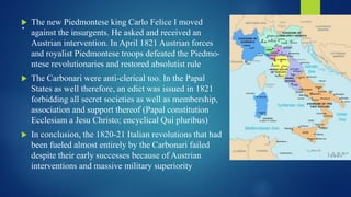 Revolutions and State Formation in Europe, 5th lecture: Mediterranean ...