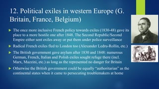 Revolutions and State Formation in Europe, 6th lecture: 1830 and 1848 ...