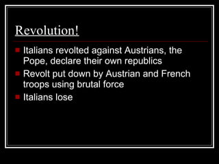 Revolutions of 1830& 1848 review | PPT