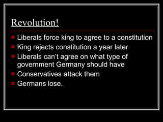 Revolutions of 1830& 1848 review | PPT