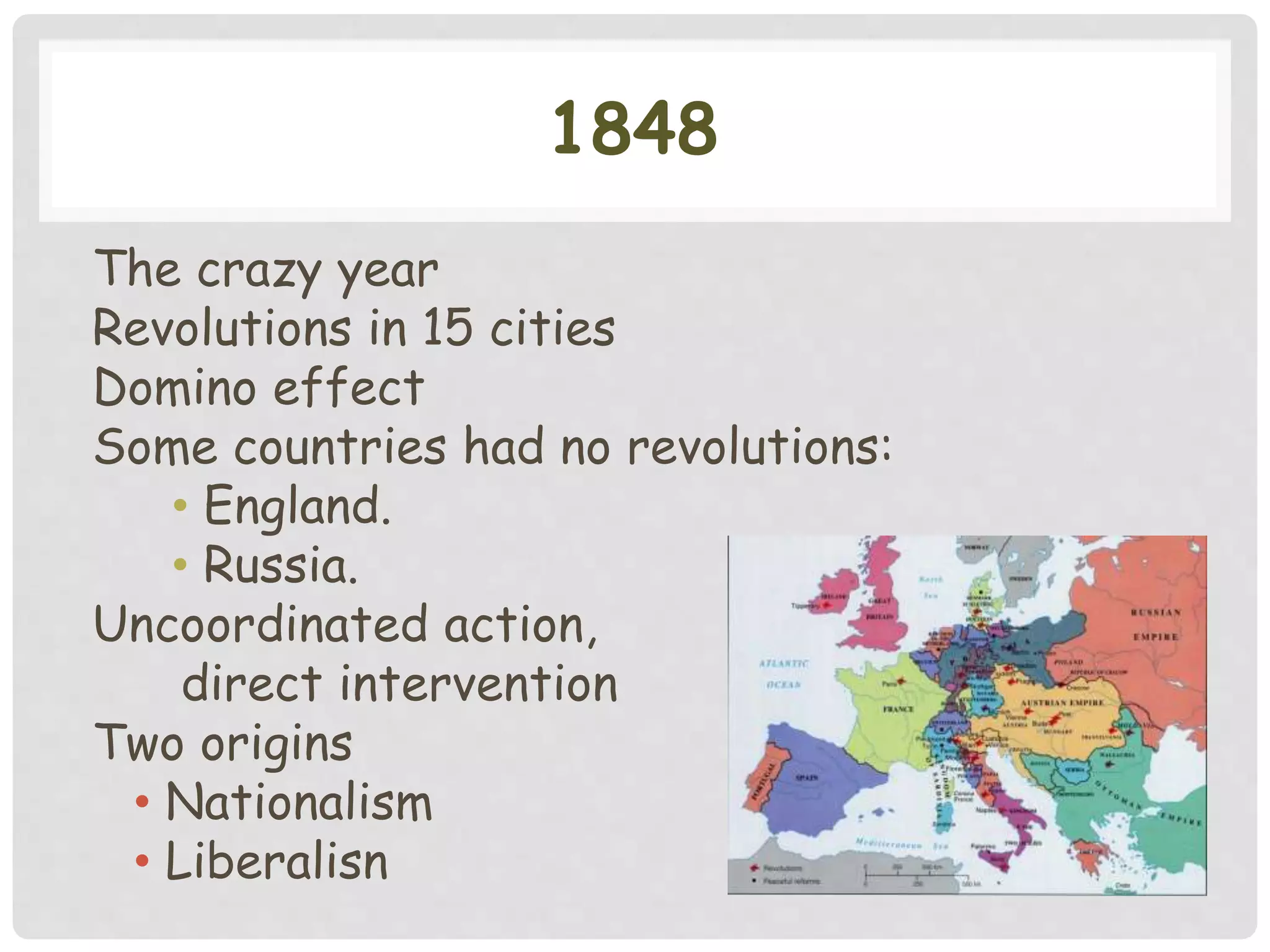 Revolutions of 1848 final version | PPTX