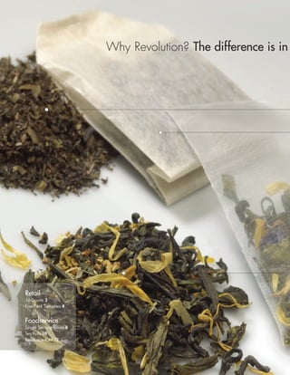 Revolution Tea Product Catalog 2011 | PDF