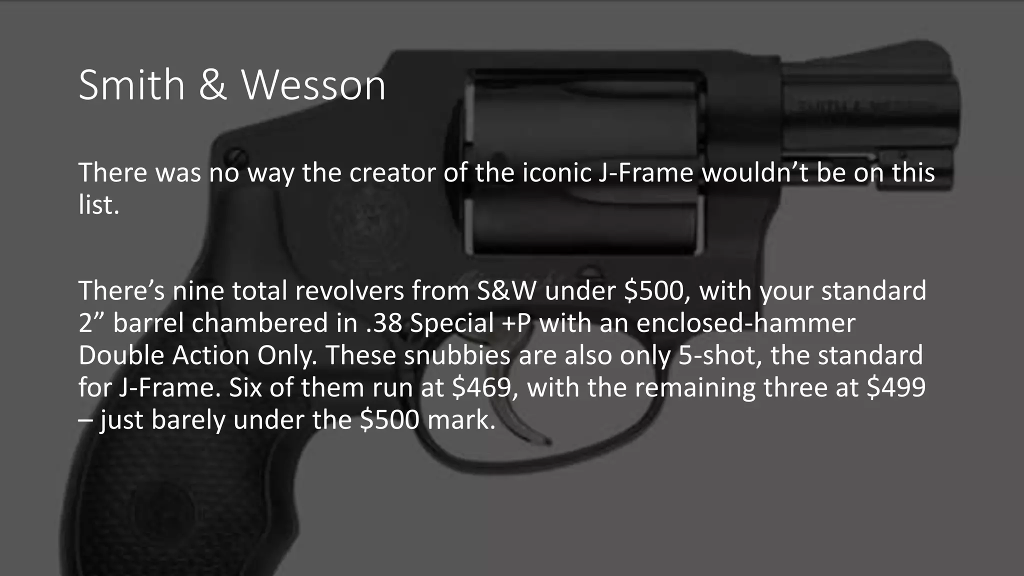 Alien Gear Holster's Overview of Revolver Carry | PPT