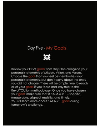 Leadership E-Book: 30 Day Leadership Challenge | PDF