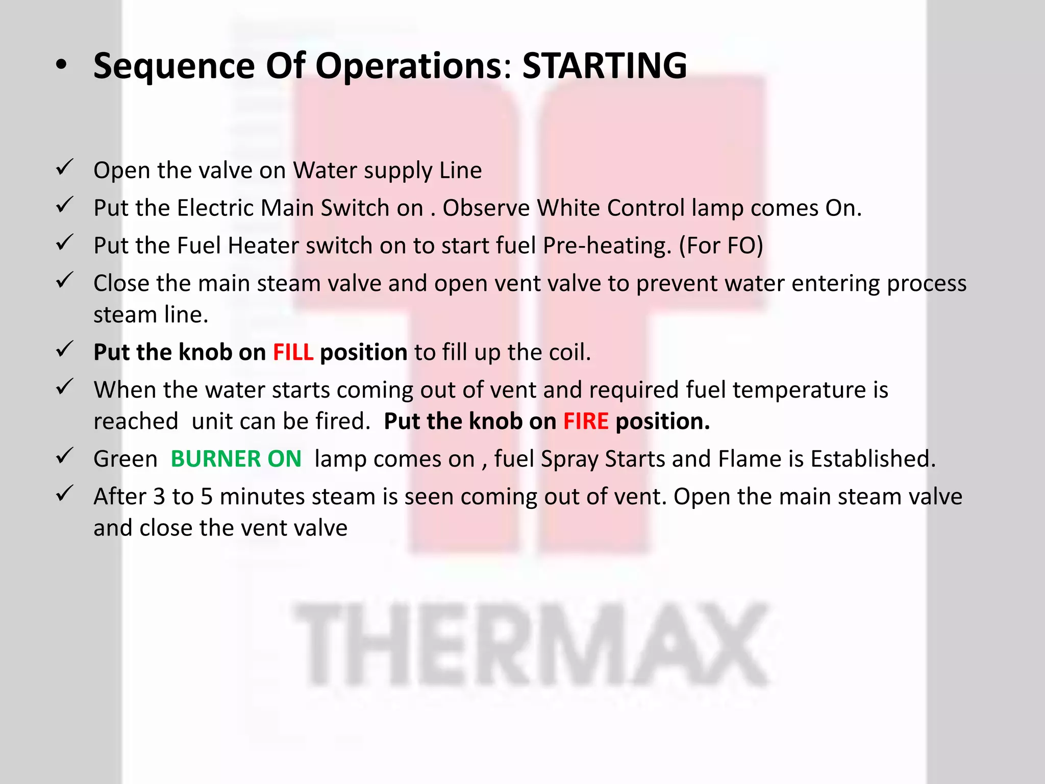 Revomax boiler (thermax) | PPTX
