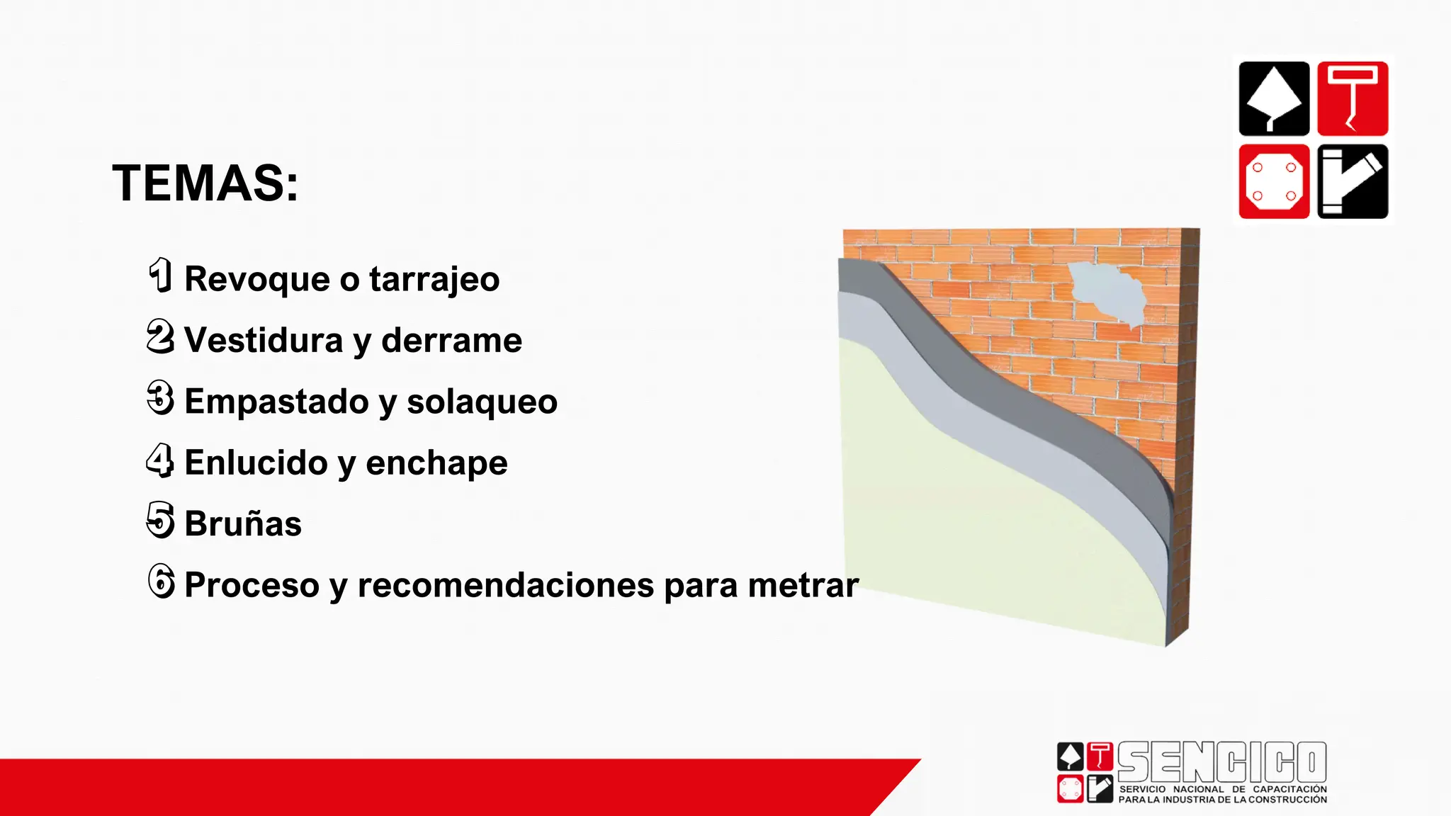 Tarrajeo, tipos de tarrajeos, empastados, solaqueos y otros ...