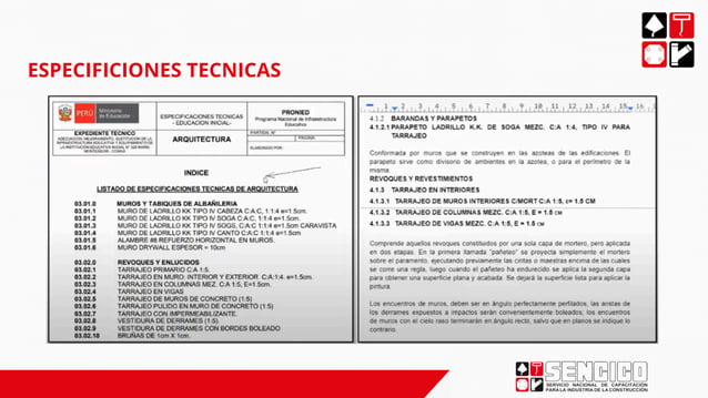 Tarrajeo, tipos de tarrajeos, empastados, solaqueos y otros ...