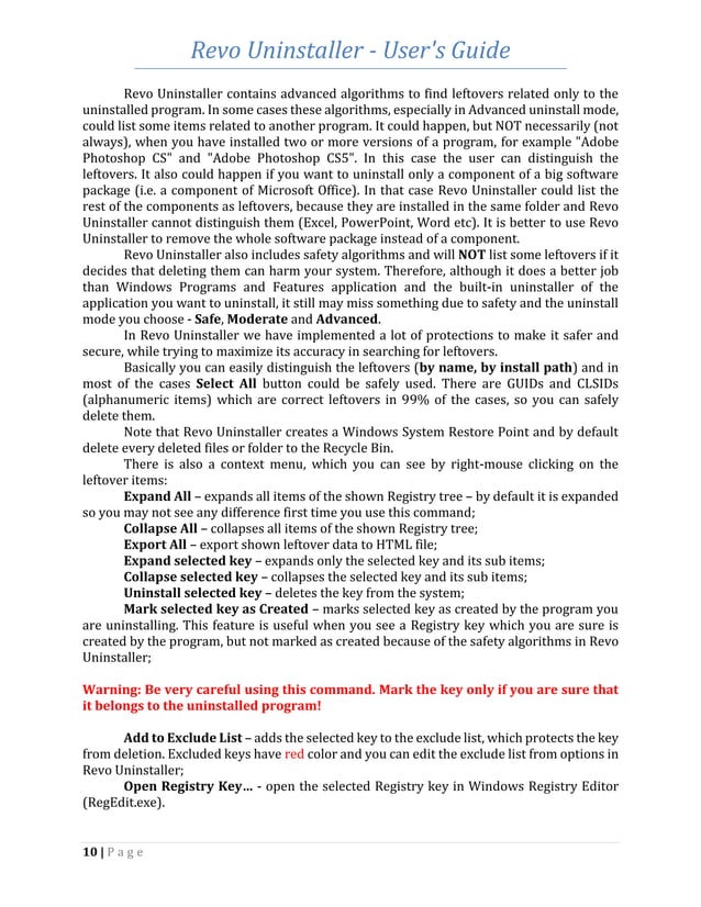 Revo Uninstaller Help.pdf