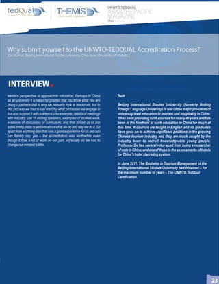 UNWTO.TedQual Magazine | PDF