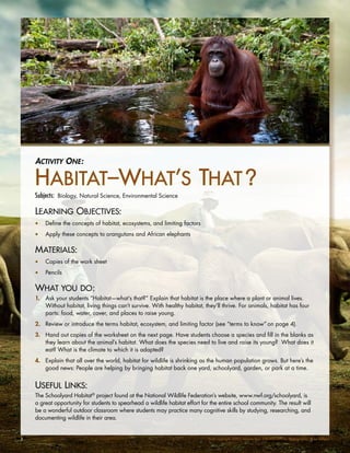 Born to Be Wild 3D Teacher Guide | PDF | Zoos & Aquariums | Attractions