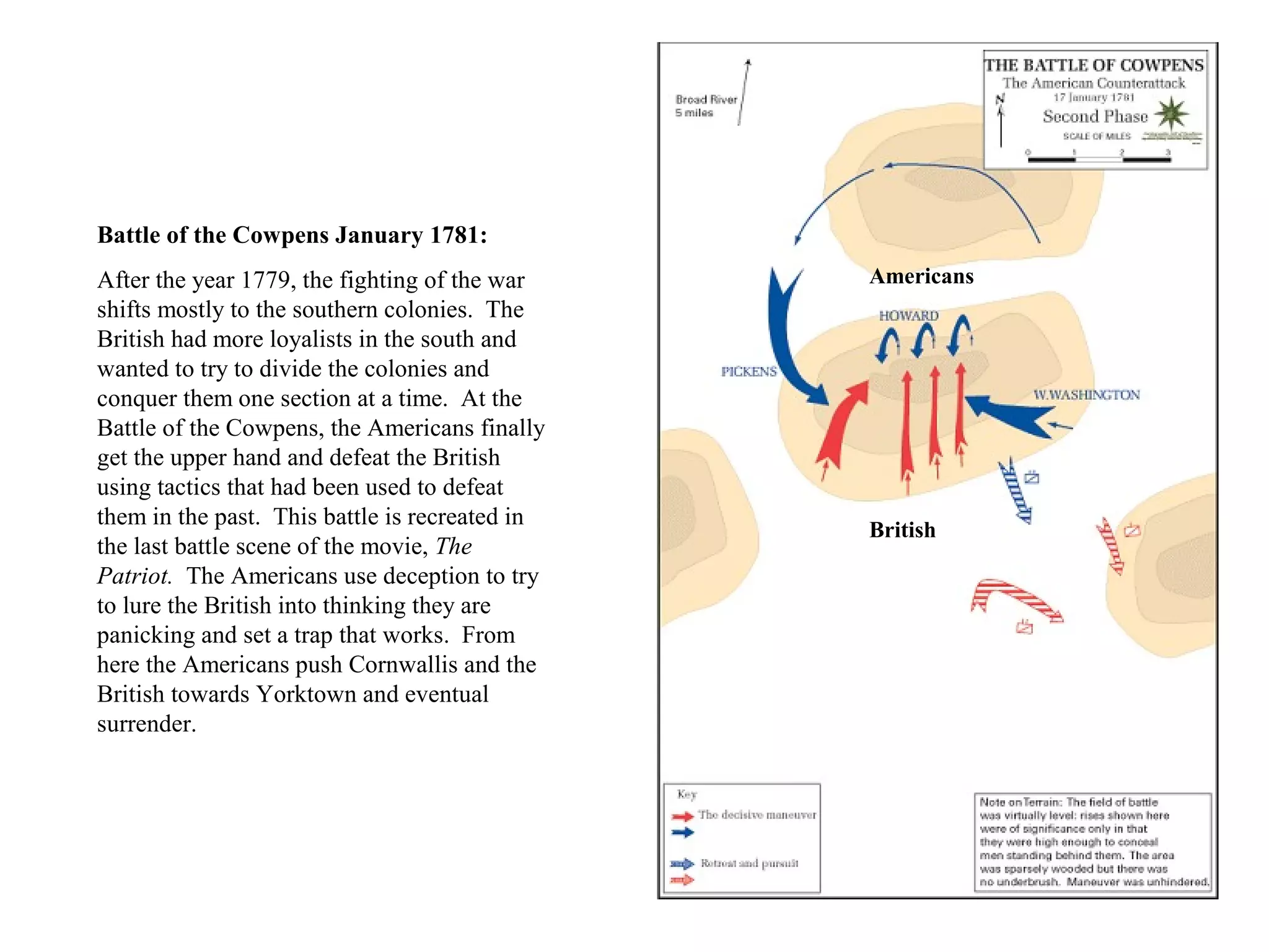 Rev war timeline and maps | PPT