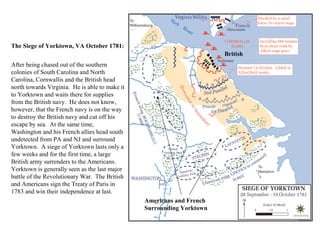 Rev war timeline and maps | PPT