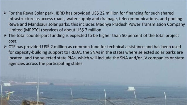 Rewa Ultra Mega Solar Project Presentation | PPTX