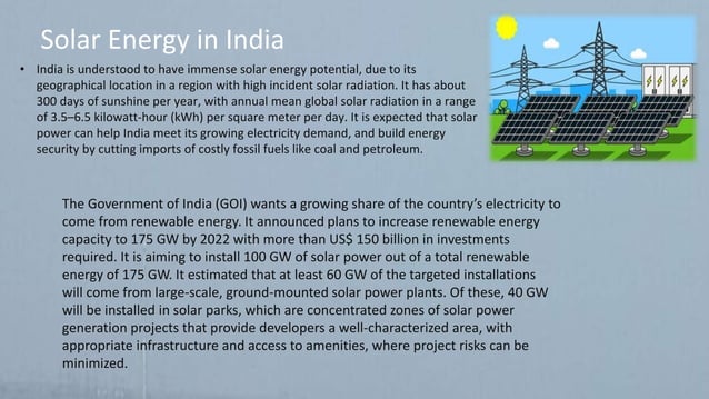 Rewa Ultra Mega Solar Project Presentation | PPTX