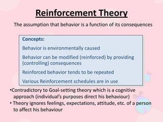 Reward motivational theories | PPTX