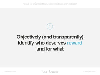 Reward Vs Recognition: Do You Know When To Use Each Motivator? | PPT