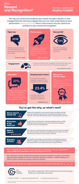 Reward and recognition infograhic | PDF