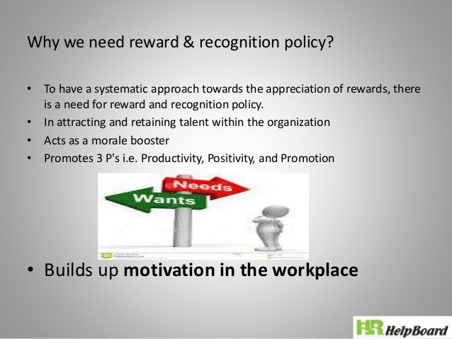 Reward and Recognition Policy | PPTX