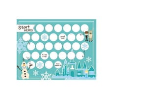 Frozen Behavior Chart