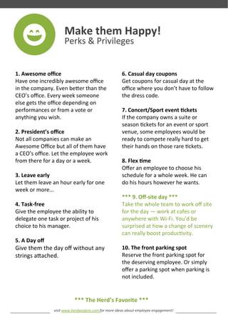 40 ideas to reward or recognize employees that won't cost you a thing ...