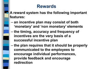Reward management | PPT | Business | Business and Finance