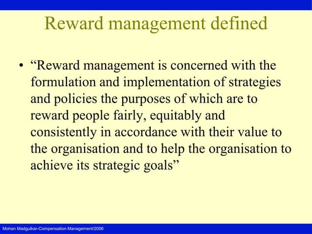 Reward Management.ppt