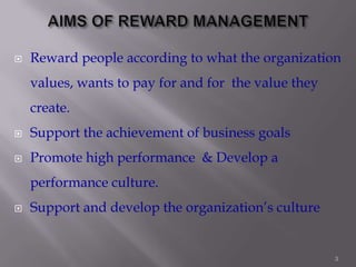 Reward management ( part 1 ) | PPTX