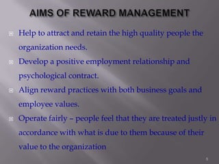 Reward management ( part 1 ) | PPT