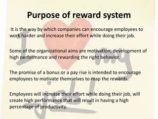 Reward management | PPTX