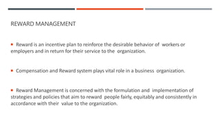 Reward -Construction Personnel Management | PPTX