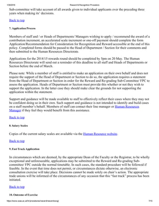 Reward &recognition procedure | PDF