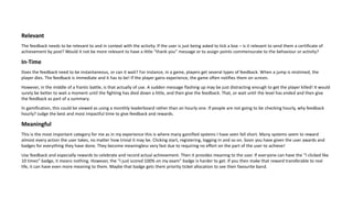 Rewards and Feedback in Gamification | PPT