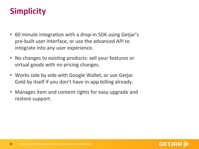 Getjar App Commerce Overview | PPT