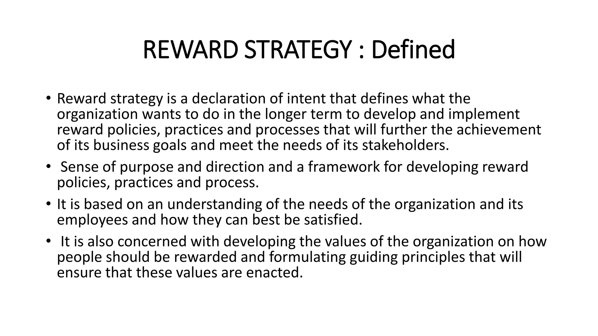 Reward stratigy pdf | PPT