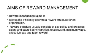 Reward systems in International Human Resources Management | PPTX