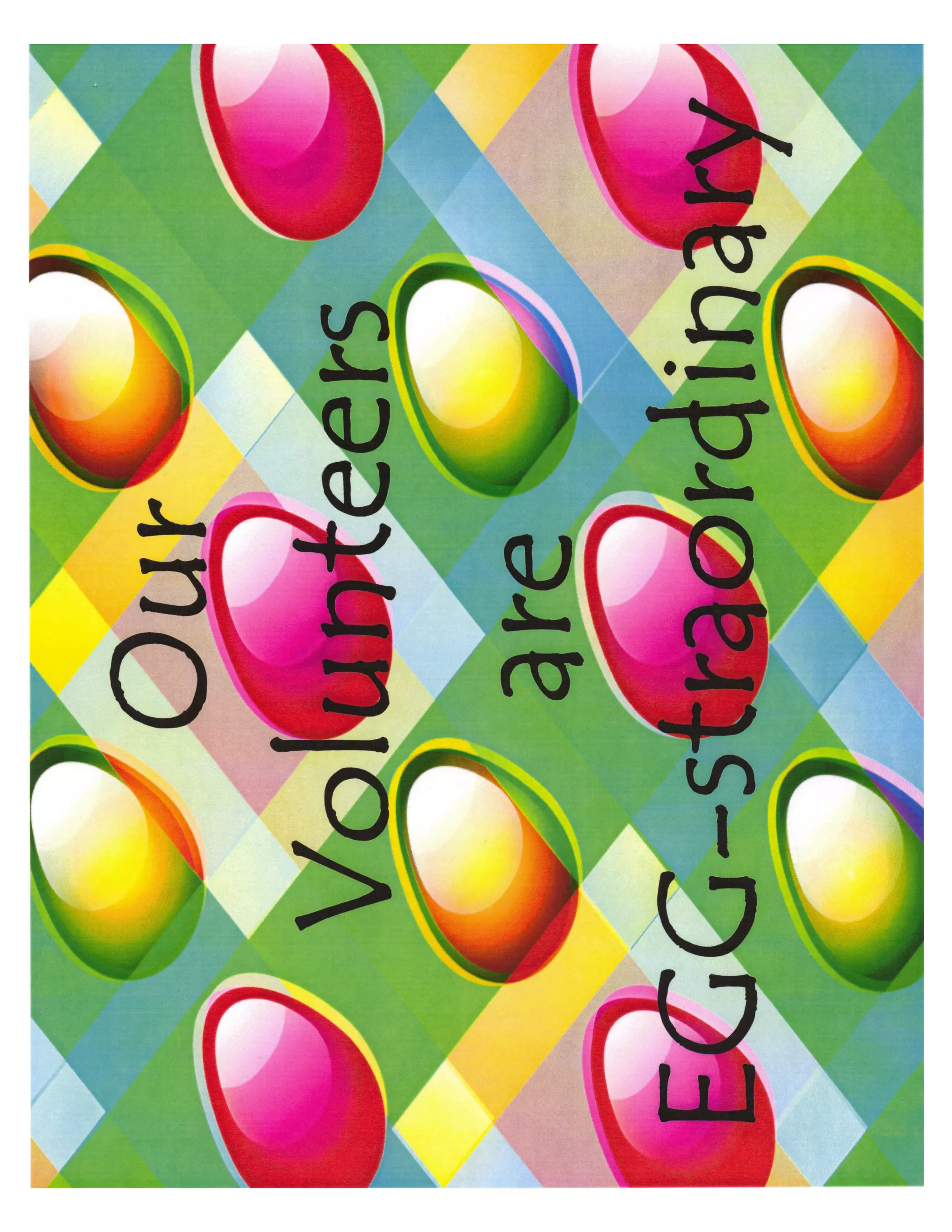 Our "Fun-derful" Volunteers (handout) | PDF