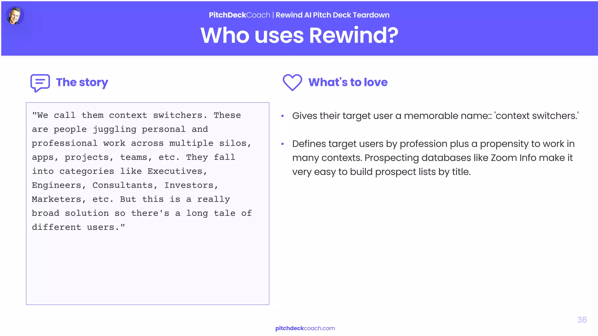 Rewind Pitch Deck | PDF