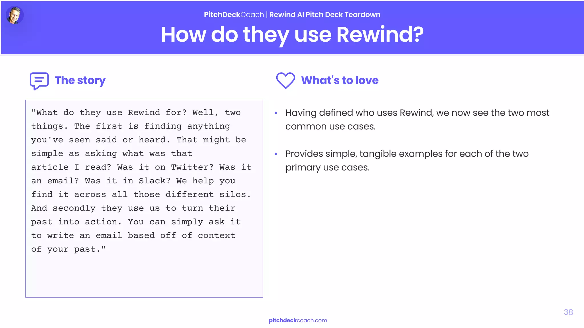Rewind Pitch Deck | PDF