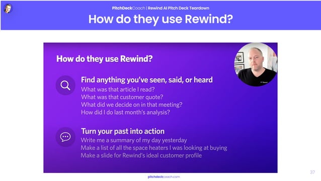 Rewind Pitch Deck | PDF