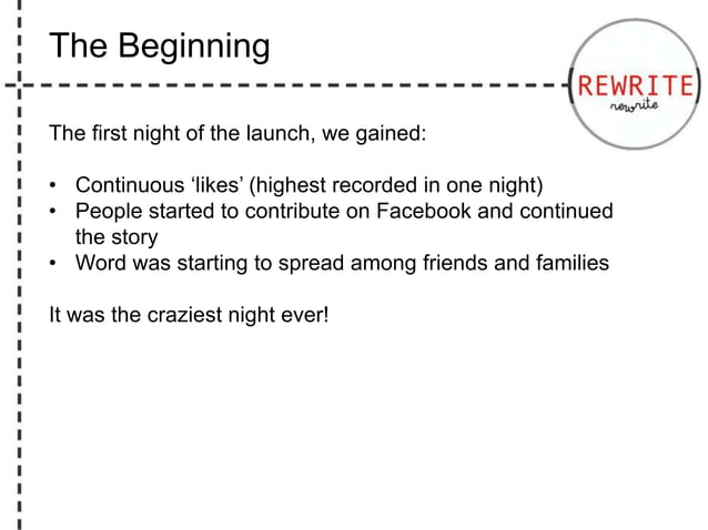 REWRITE pitch presentation | PPTX