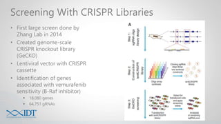 Rewriting the Genome Using CRISPR and Synthetic Biology | PPTX