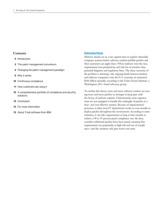 Rewriting the rules of patch management | PDF