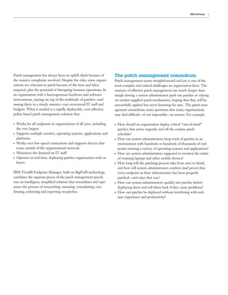 Rewriting the rules of patch management | PDF