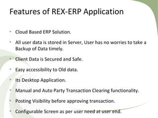 Rex Introduction - Accounting was never so EASY. | PPT