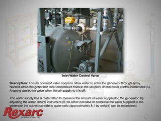 Rexarc Acetylene Generators - Part I | PPTX